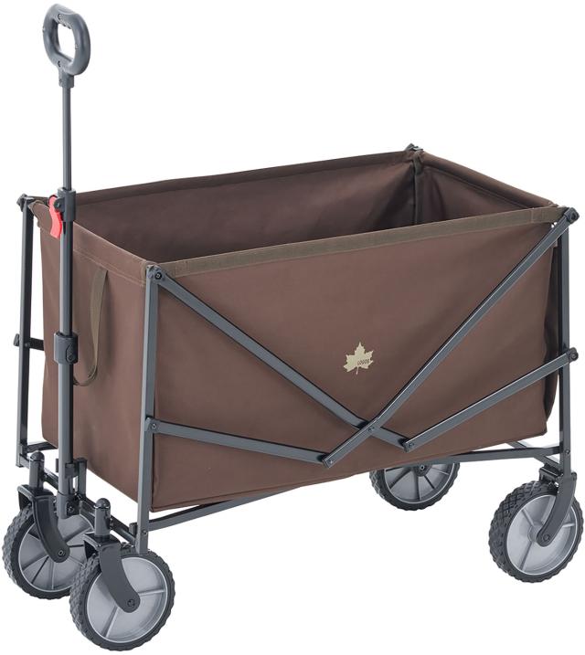 ロゴス LOGOS アウトドア LOGOS お荷物満載キャリー ワンタッチ開閉式 大容量 カート ワゴン ギア キャンプ 収納 ピクニック BBQ バーベキュー 折りたたみ レジャー 海水浴  84720743