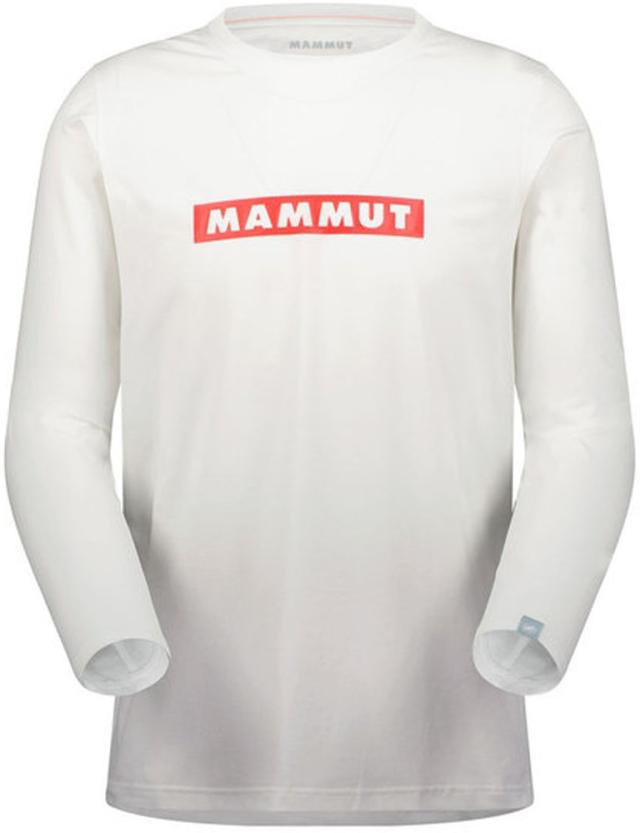 マムート MAMMUT アウトドア QD ロゴ プリント ロングスリーブ Tシャツ アジアンフィット メンズ 男性 長袖Tシャツ 速乾 お出かけ 旅行 ハイキング 買い物 1016-01030  101601030 00758