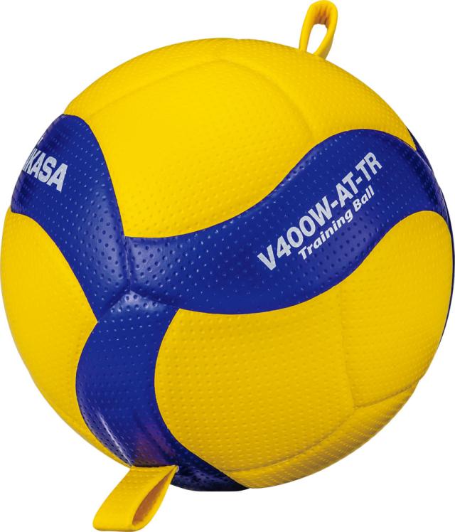 ミカサ MIKASA バレーボール  トレーニングボール 4号 ブルー×イエロー メンズ レディース 部活 クラブ トレーニング用 練習 自主練 個人練 練習ボール 練習球 トレーニング用品  V400WATTR
