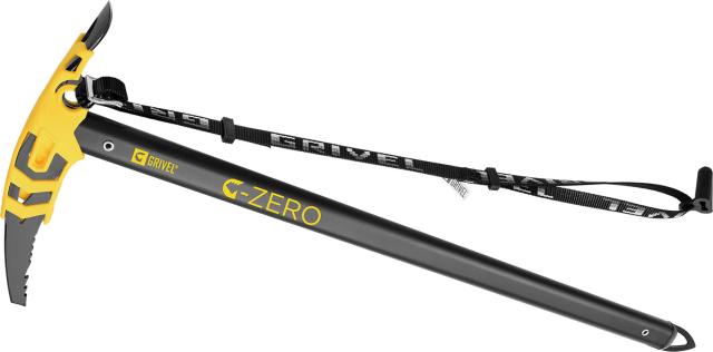 グリベル GRIVEL アウトドア G Zero EVO アイスアックス アックス ウォーキング用 雪山 登山 登山用品 トレッキング アイスクライミング バックカントリー ピッケル ハイキング  GVPIGZELE BK