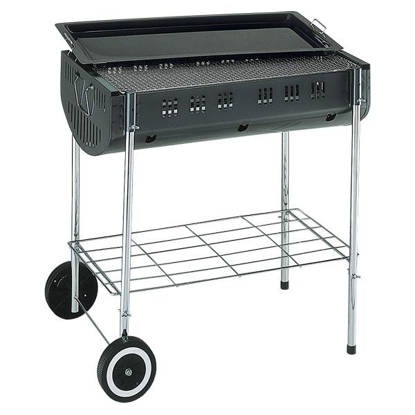 CAPTAIN　STAG キャプテンスタッグ アウトドア オーク バーベキューコンロ〈LL〉 キャスター付  【M−6440】 M6440