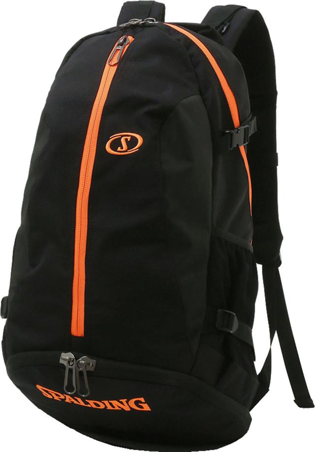 スポルディング SPALDING バスケット ケイジャー cager ネオン オレンジ バスケットボール バスケ 40-007NO バッグ バックパック 室内球技 通学 部活 運動部 リュックサック 収納  40007NO