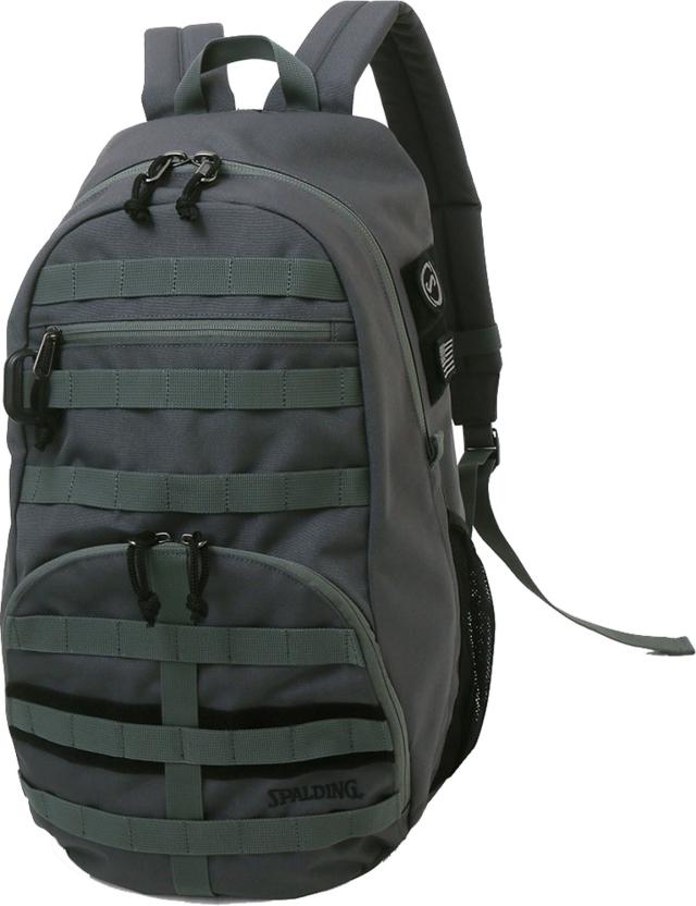 スポルディング SPALDING バスケット ハーフデイ HALF DAY コマンダー ストリート グレー バスケットボール 50-015SG リュックサック バスケットバッグ 通学 部活 バックパック  50015SG