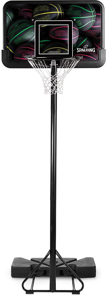 スポルディング SPALDING バスケット 【メーカー直送品】 44インチ ストリートファントム テレスコーピング コンポジット ポータブル バスケットボール 器具 備品 ゴール 自宅練習 シュート練習  5B1086JP