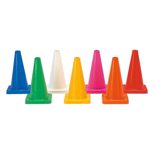 トーエイライト TOEI LIGHT 【メーカー直送品】 コーナーポイントTR7 コーン 7本1組 45cm 体育館 グラウンド カラーコーン 穴あき リレー 体育 運動会 学校備品  G1115