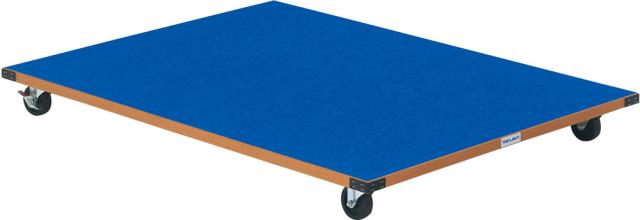 トーエイライト TOEI LIGHT 【メーカー直送品】 跳び箱運搬車90×120 学校 体育 授業 器具 施設 器械体操 跳馬 スクール キッズ 体つくり 運搬車 とび箱 運び 移動 8段  T1694