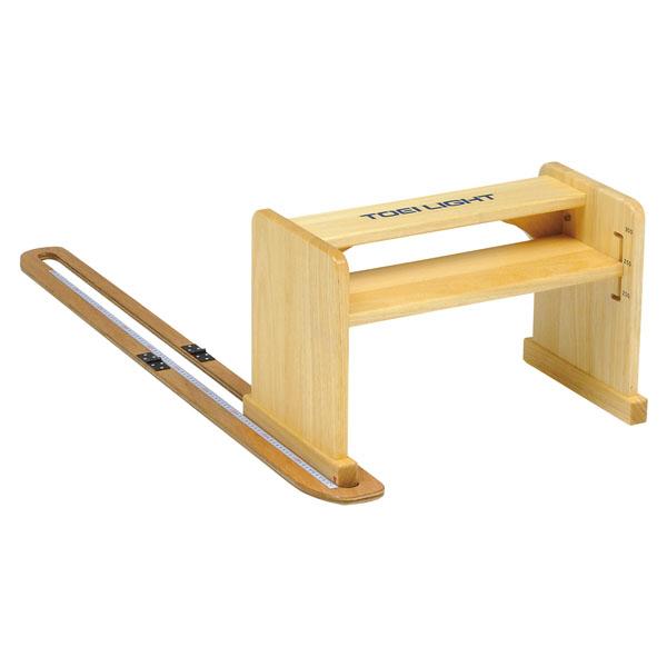 トーエイライト 長座体前屈測定器3 学校体育器具 測定器 前屈測定器 体育 スポーツテスト 体力測定 丈夫 組立不要 一体式 抗ウィルス スライドテーブル 高さ 3段階調節式 T2792