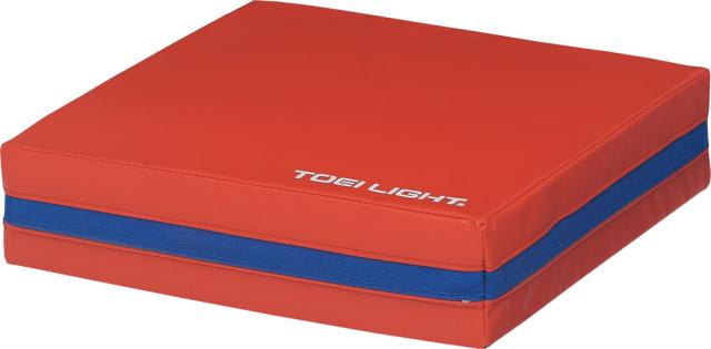 トーエイライト TOEI LIGHT 【メーカー直送品】 ジャンプ&スプリングマット4 学校体育器具 マット 裏面すべり止め 体つくり運動 表現運動 防炎 防水 乗る 跳ねる 降りる 赤 体育館  U7045R