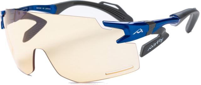 エアフライ Airfly Airfly AF301BKシリーズ 非調光レンズ装着モデル スポーツサングラス 熱中症対策 エアフライ 自転車 サイクリング パフォーマンス向上 メガネ  AF301C5BKN