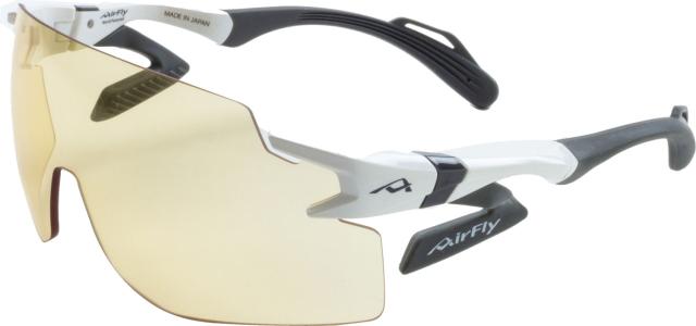 エアフライ Airfly AF302 メディカルMD50シリーズ スポーツサングラス ホワイト サングラス 世界特許取得 鼻パッド無し サイドパッド 軽量 ストレス軽減 熱中症対策  AF302C5MD5