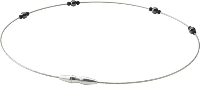 ファイテン Phiten ラクワ磁気ネックレス エクストリーム RAKUWA磁気ネックレス EXTREME ステーション 管理医療機器 シルバー 50cm スポーツネックレス 軽量  TG908153
