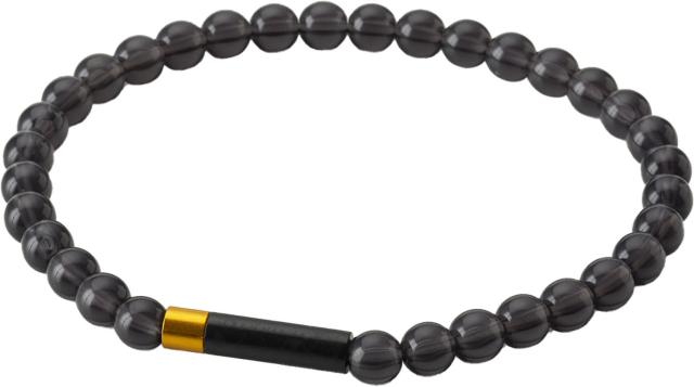 ファイテン Phiten ラクワブレスレット エクストリーム RAKUWAブレスレット EXTREME クリスタルタッチ ブラック/ゴールド 18cm スポーツブレスレット メタックス  TG910226