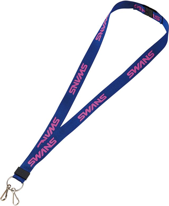 スワンズ SWANS スイミング ストラップ SA-111 首掛け ネックレス ホルダー ケース グッズ アクセサリー 落下防止 安心 プール 学校 体育 授業 部活動 クラブ サークル   SA111 NAV