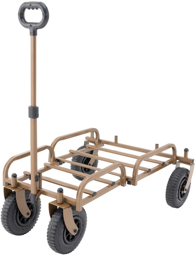ロゴス LOGOS アウトドア カーゴ・Niguruma 荷車 キャリー カート キャンプ ギア運搬 BBQ バーベキュー 折りたたみ  84720728