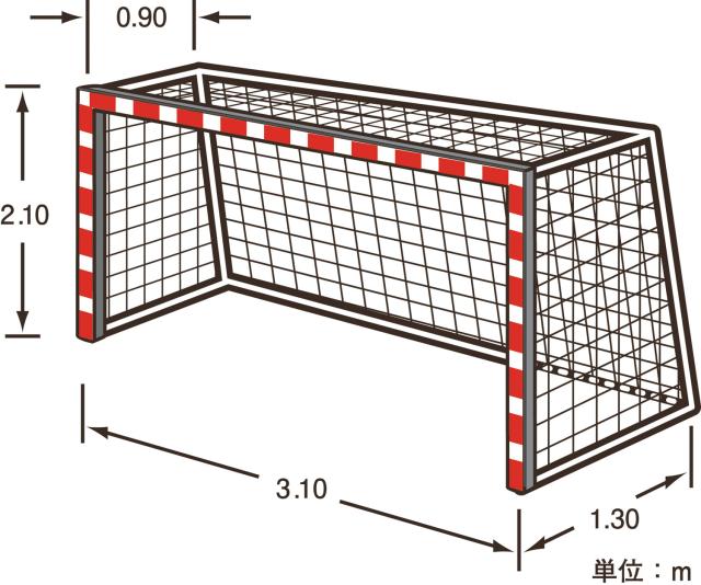 ゼットガッコウタイイク ゼット学校体育 フットサル フットサルネット120T ふっとさる ねっと 部活 クラブ活動 サークル 練習 試合 大会 体育 学校 学生 社会人 筋トレ トレーニング 体力づくり  ZKN400