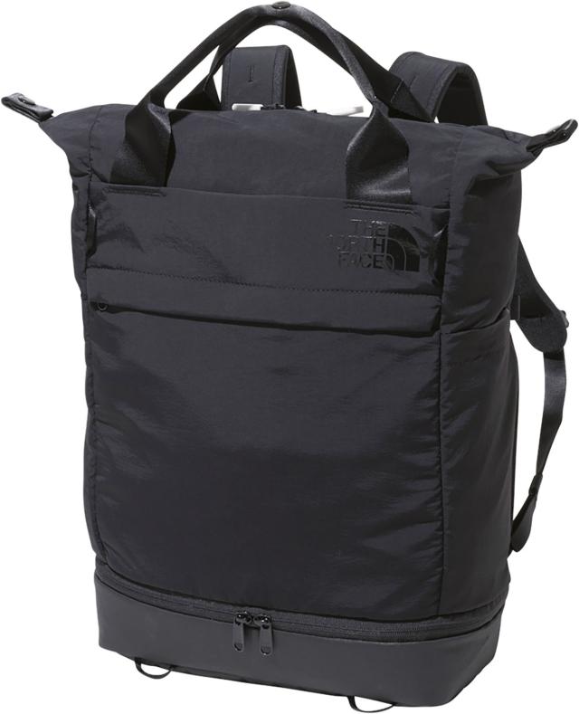 ザ・ノース・フェイス THE NORTH FACE アウトドア ネバーストップユーティリティーパック レディース リュック かばん トートバッグ 2WAY ビジネス 通勤 通学 シンプル 15インチPC収納 ポーチ付き  NMW82352