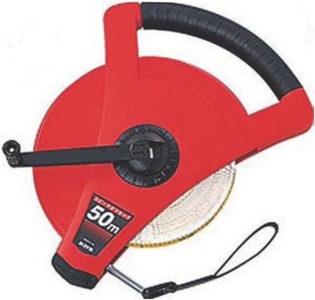 カネヤ KANEYA スピードタフミックリール 50m 学校 体育 授業 スポーツテスト スポーツフェスティバル 部活動 クラブ 練習 器具 備品 用具 巻尺 計測 巻取り4倍速  K2201