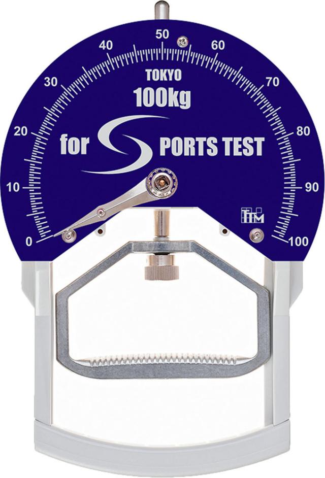 カネヤ KANEYA 握力計ST2 KH-690 学校 体育 部活動 授業 練習 備品 器具 用具 用品 スポーツテスト 体力測定 体つくり 目盛り 強力ポリカーボ樹脂 金属製  KH690