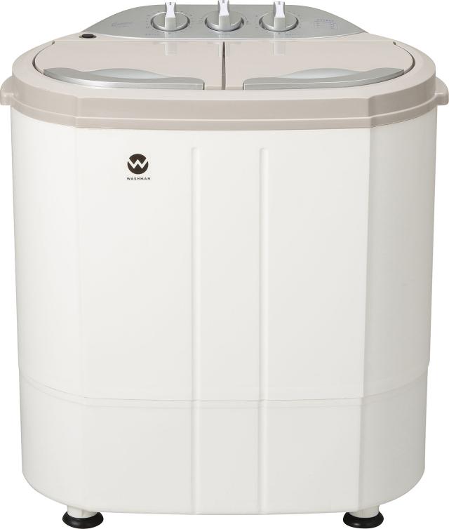 カンツール Comtool アウトドア ウォッシュマン 洗濯機 脱水 抗菌仕様 ダイヤル式 ステンレス脱水槽 分け洗い 予洗い コンパクト 洗濯 反転方式 うずまき式 給水ホース付  863700