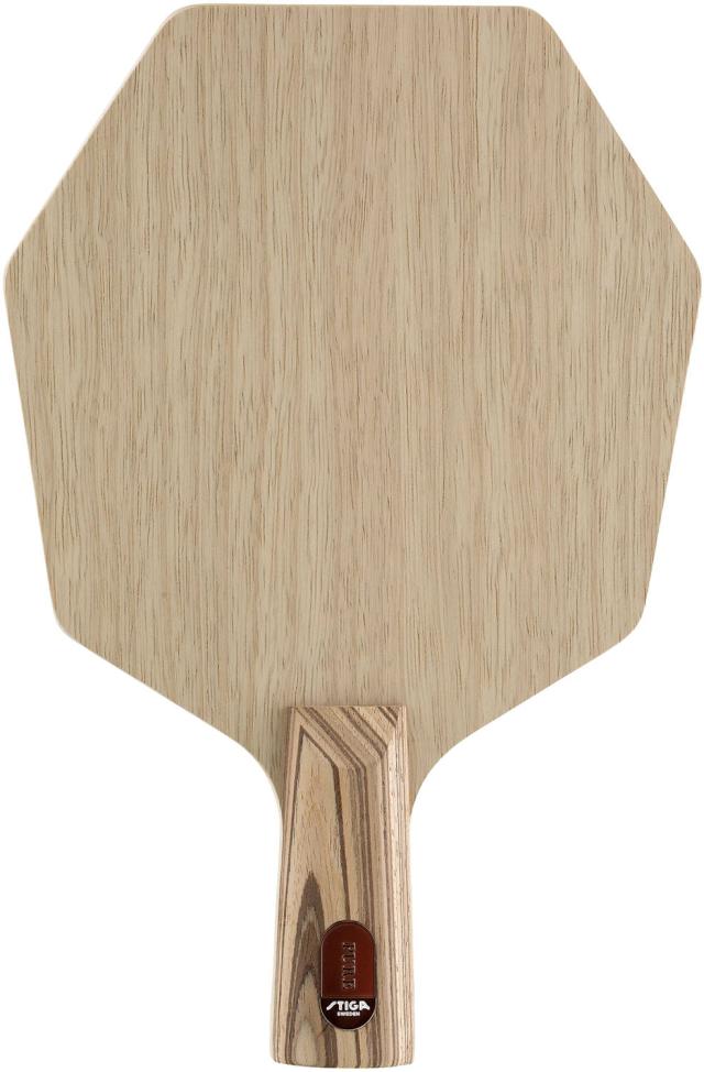 スティガ STIGA 卓球 サイバーシェイプ ピュア PEN ペンラケット JTTA 日本卓球協会 公認 スウィートスポット 木材 7枚合板 ピュア 多角形 中国式 部活 クラブ サークル  1602210265