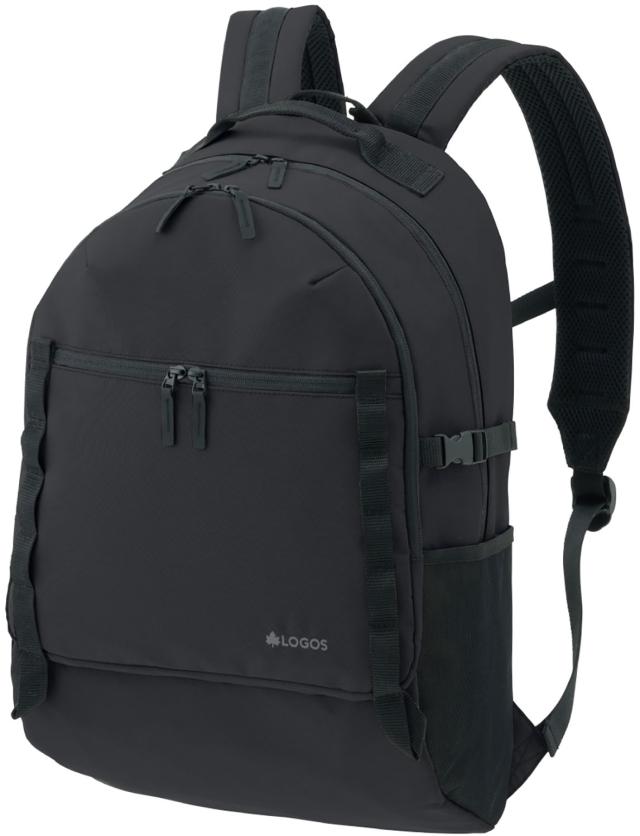ロゴス LOGOS アウトドア LOGOS スタンダード デイバッグL-BE ブラック バックパック リュックサック 旅行 トラベル 撥水加工 15インチPC収納 PCスリーブ 通勤  37410209