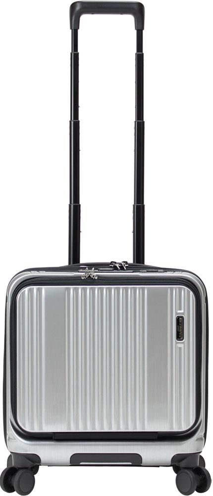 バーマス BERMAS INTER CITY フロントオープン スクエア4輪38c シルバー  6052322