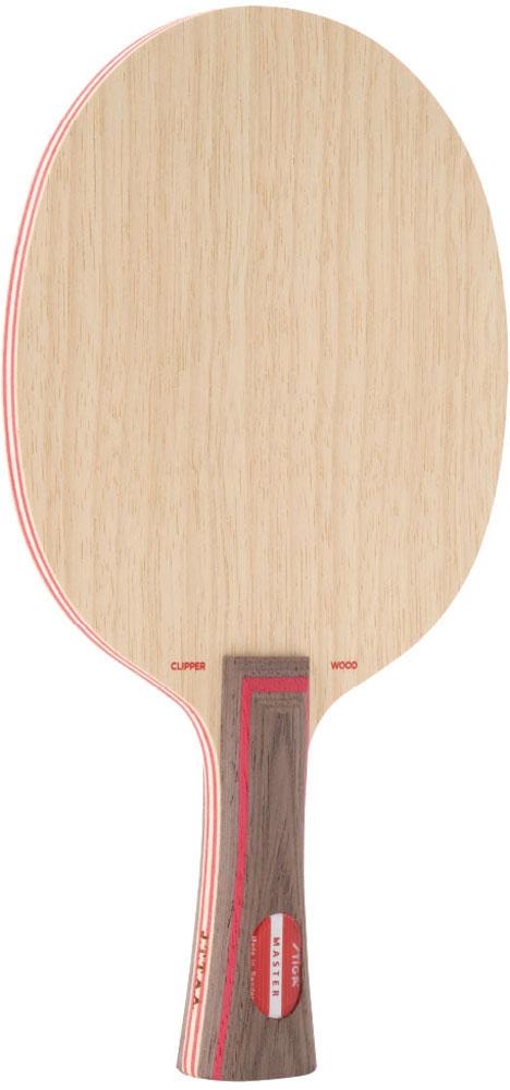 スティガ STIGA 卓球 シェークラケット CLIPPER WOOD クリッパーウッド フレア オフェンシブ 7枚合板 木材 JTTA 日本卓球協会 公認 部活動 クラブ サークル 練習  102035