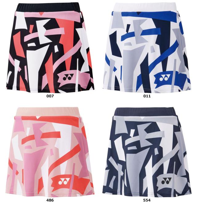 ヨネックス YONEX テニス ウィメンズスカート   インナースパッツ付   26154