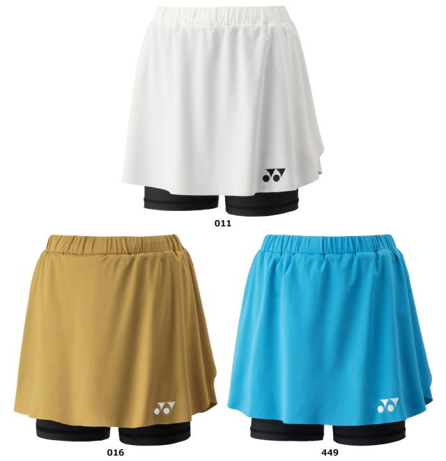 ヨネックス YONEX テニス ウィメンズスカート   インナースパッツ付   26181