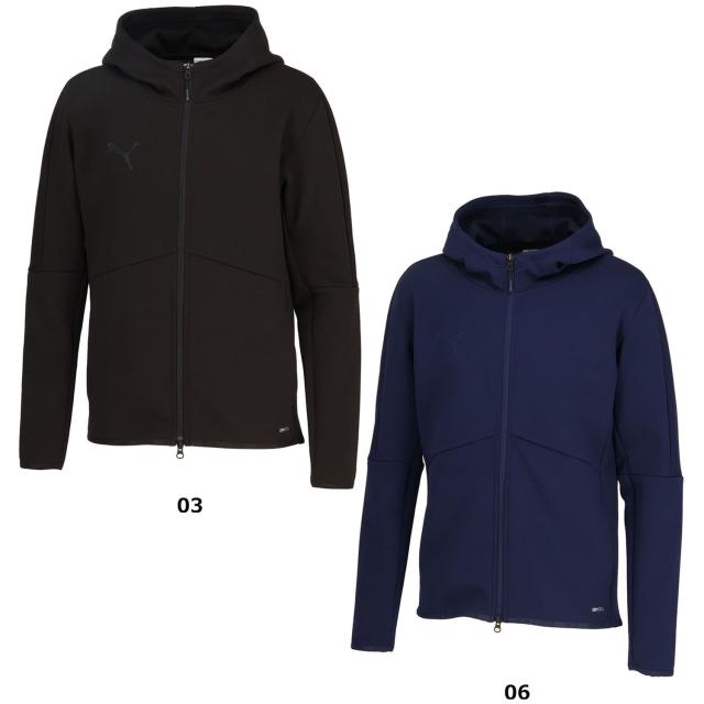 プーマ PUMA サッカー PUMAFTBL TRAVEL フーデットスウェット JKT メンズ 男性 大人 ジャケット パーカー フルジップ スウェット トレーニング 練習 クラブ 部活  660131