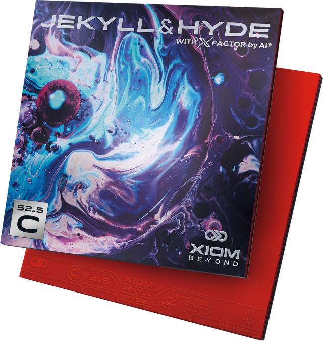 エクシオン XIOM 卓球 ジキル&ハイド C52.5 ラバー 裏ソフト 微粘着