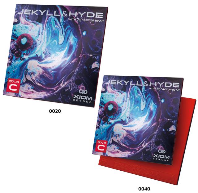 エクシオン XIOM 卓球 ジキル&ハイド C57.5 ラバー 裏ソフト 微粘着テンション系 打球感 ハイスピン クラブ 部活動 サークル 練習 試合 大会 トレーニング 卓球用品 学校   850038