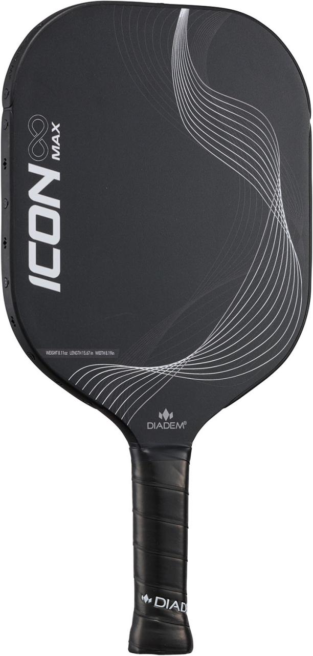 ダイアデム DIADEM ダイアデム DIADEM アイコン インフィニティ マックス ブラック×ホワイト ラケット ピックルボール パドル 部活 クラブ 趣味 サークル 学生 大人  TPA011