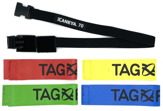 ゼット学校体育 タグラグビー用 タグベルトセット 20組 4色各5組 ベルト タグ 体育 運動 練習 トレーニング 基本動作 体力向上 学校 部活 レクリエーション 小学生  ZF2002