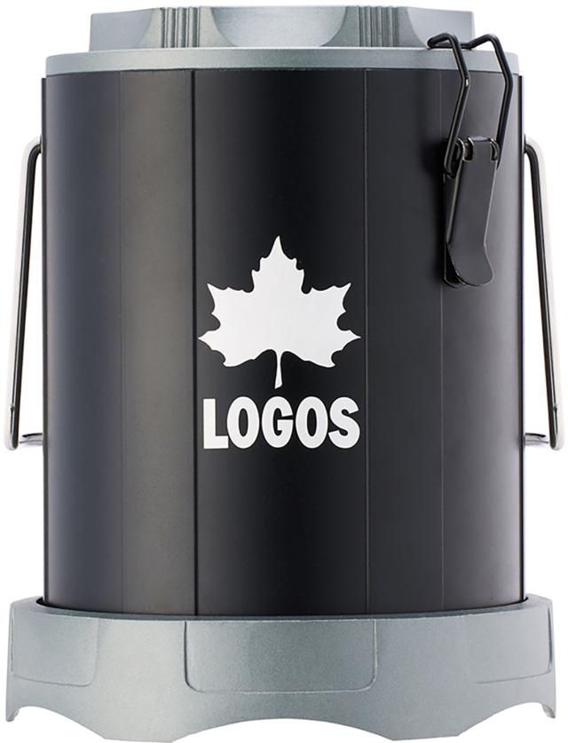 アウトドア LOGOS バックル火消し壺 キャンプ バーベキュー 炭 片付け 便利アイテム 消火 バックル式 中身がこぼれない 焚火 火の後始末 薪 火床 蓋を閉める  81063126