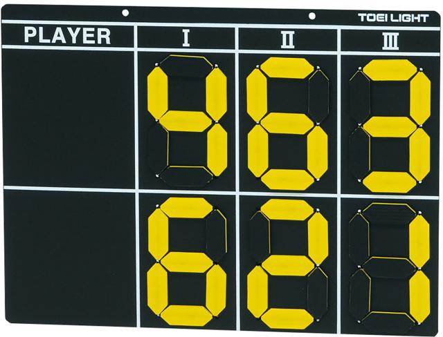 トーエイライト TOEI LIGHT テニス テニススコアボード 4 B4162