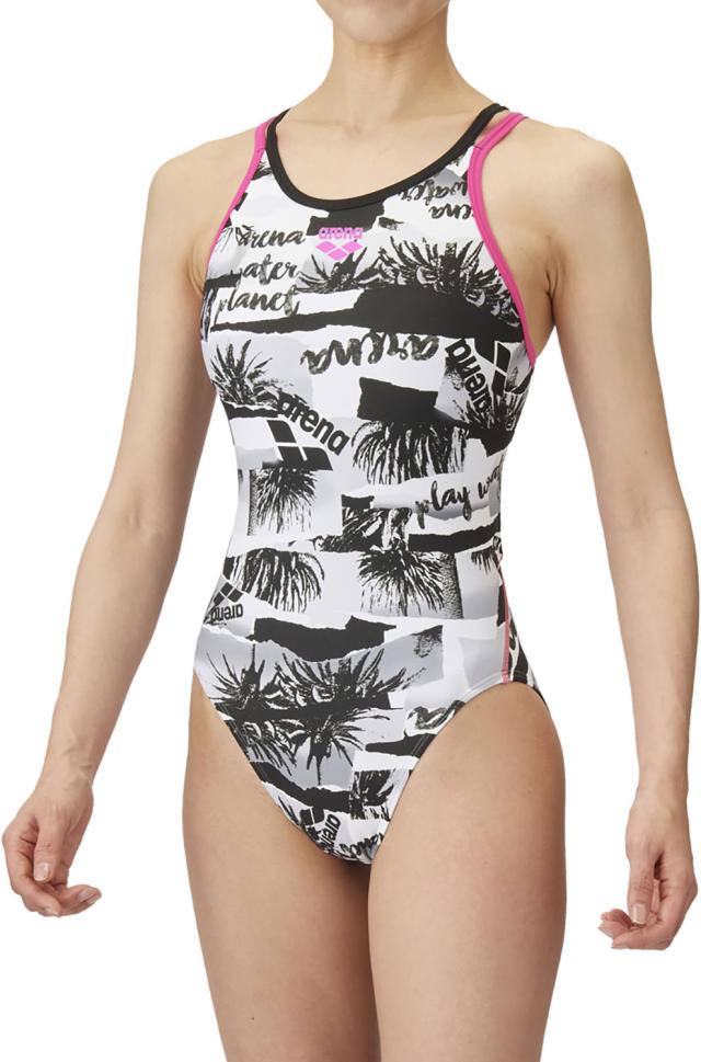 アリーナ arena スイミング トレーニングワンピース   オープンバック   AS5SWM26L