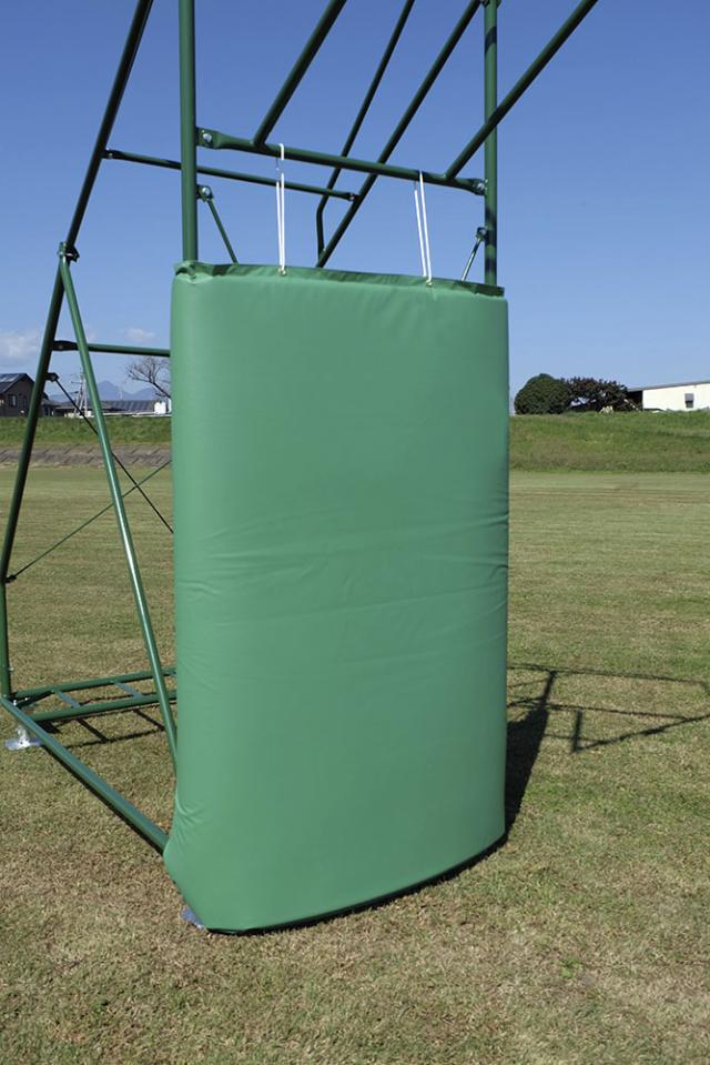 サンワタイイク 三和体育 バスケット 【メーカー直送品】 バスケット防護マット前面型 一般用  S0321