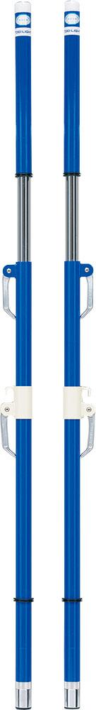 トーエイライト TOEI LIGHT バレーボール  【メーカー直送品】 ソフトバレー バドミントン 支柱 床下調節式 学校 体育 授業 器具 施設 屋内 体育館 コート 部活動 クラブ サークル チーム 球技  B2505