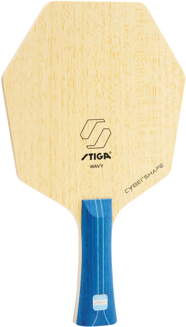 スティガ STIGA 卓球 サイバーシェイプ ウェイビィ FLA ラケット 攻撃 シェークラケット スマッシュ 安心感 コントロール スピード 部活動 クラブ サークル 試合 大会 練習  1602240235
