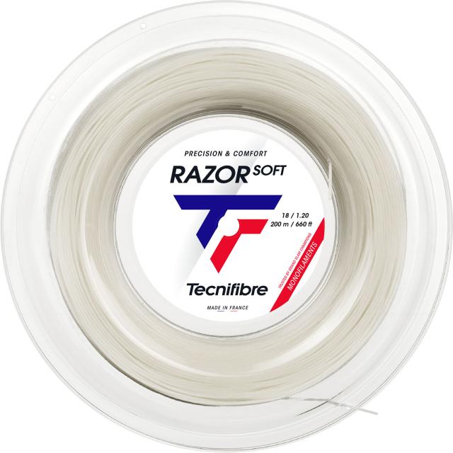 テクニファイバー Tecnifibre テニス RAZOR SOFT 1.20 カーボン 200M 04RRAS120N