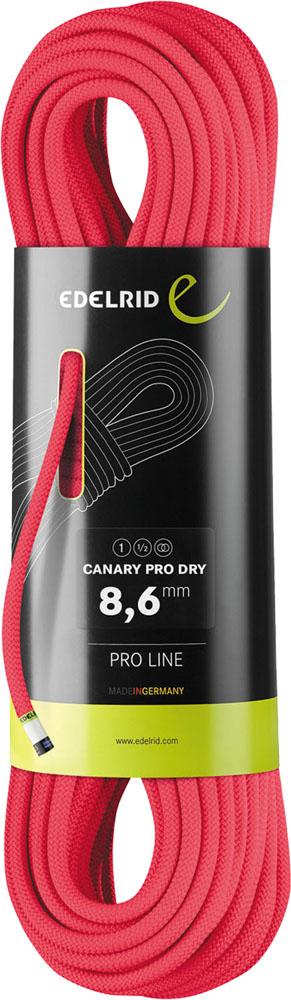 エーデルリッド EDELRID アウトドア カナリープロドライ 70m Canary Pro Dry ダイナミックロープ プロライン クライミングロープ   ER71270070