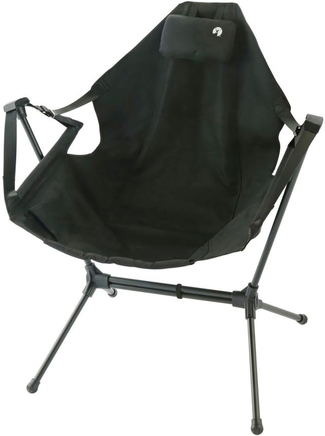キャプテンスタッグ CAPTAIN STAG アウトドア グラシア FD チェアモック ブラック  UC1899