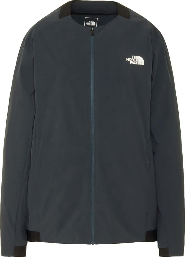 ザ・ノース・フェイス THE NORTH FACE アウトドア フレキシブルラウンドネックジャケット レディース トップス アウター 上着 ウェア ストレッチ シンプル 普段使い ファスナー付きポケット 裾 袖 ゴム  NPW22582