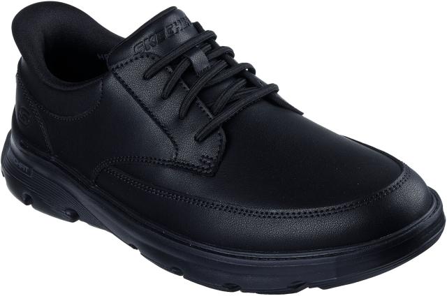 スケッチャーズ SKECHERS ARCHFITGARZA-ROWAN シューズ 靴 スニーカー メンズ スリップインズ ビジネス フォーマル 通勤 レザー 合成素材 手を使わない 履きやすい  205517