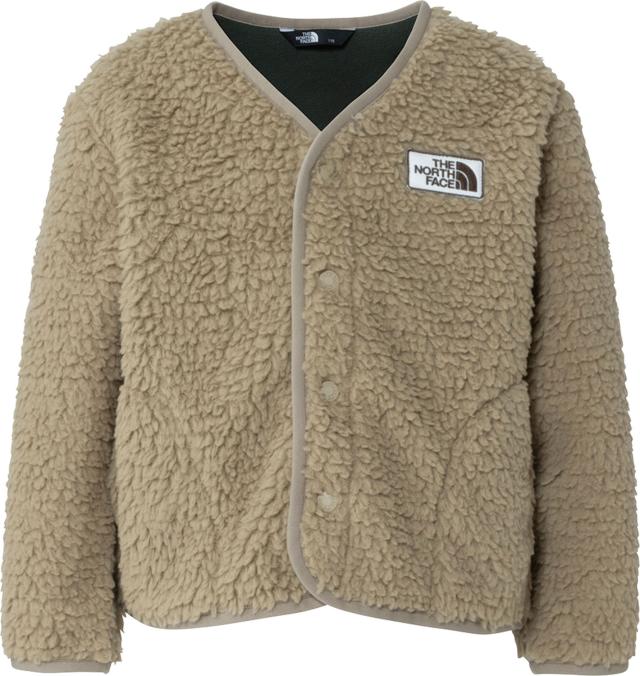 ザ・ノース・フェイス THE NORTH FACE アウトドア トドラーカドルフリースカーディガン 子供服 アウター 上着 保温 秋冬 防寒 キャンプ 旅行 外遊び お出かけ 通園 着脱簡単 ドットボタン ロゴ  NAT72534