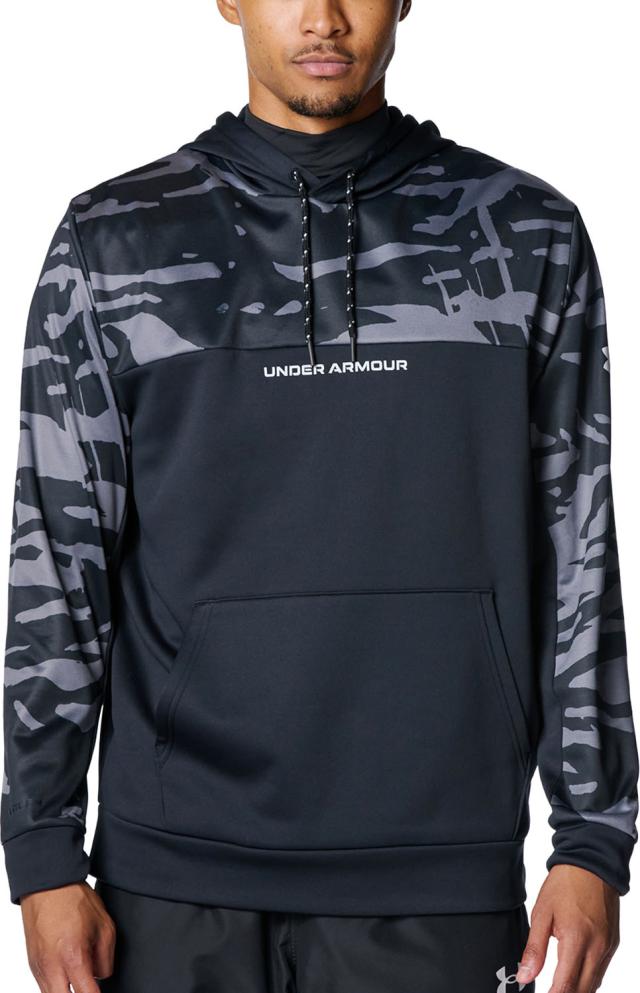 アンダーアーマー UNDER ARMOUR 野球・ソフトボール UA ARMOUR FLEECE HOODIE メンズ パーカー フーディ 長袖 軽量 撥水 通気性 プルオーバー トレーニング 運動 練習  6007970