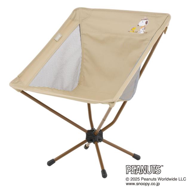 ロゴス LOGOS アウトドア SNOOPY バケットチェア BF イス コンパクト収納 折り畳み 組み立て簡単 ワイドサイズ キャンバス風生地 キャンプ ピクニック レジャー フェス 観戦  86001147