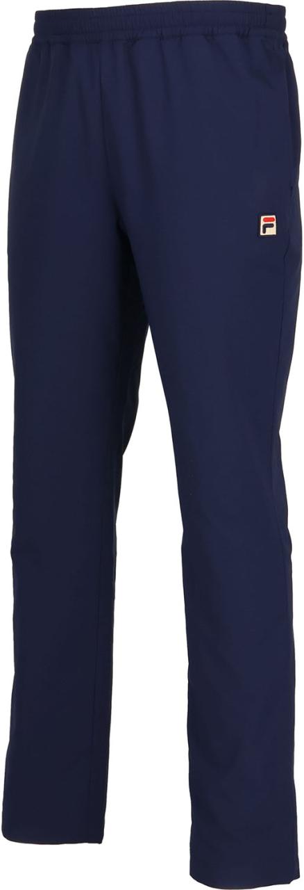 フィラ FILA テニス ロングパンツ レディース ウィメンズ 女性 大人 長ズボン ボトムス ウェア ロゴ ワンポイント 動きやすい 部活動 クラブ スクール 練習 移動 トレーニング  EL0244