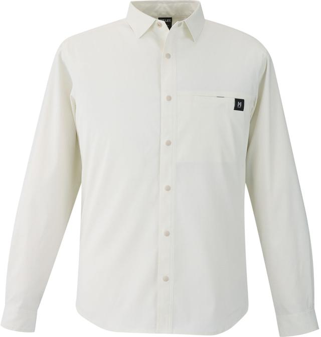 ミレー MILLET アウトドア IB CHECK SHIRT LS M シャツ 長袖 軽量 防虫機能 速乾 接触忌避剤 ペルメトリン インセクトバリヤー 虫を寄せ付けにくい 夏 ポリエステル  MIV03194